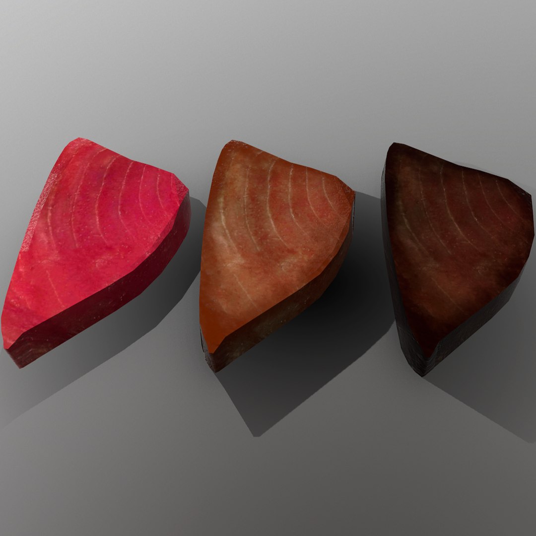 3D Tuna Steak - TurboSquid 1289394