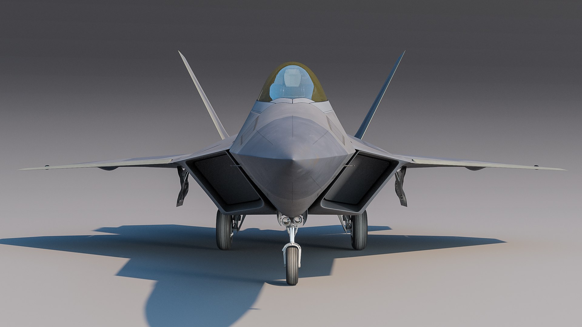 3D Lockheed Martin F-22 Raptor Rigged - TurboSquid 2342224