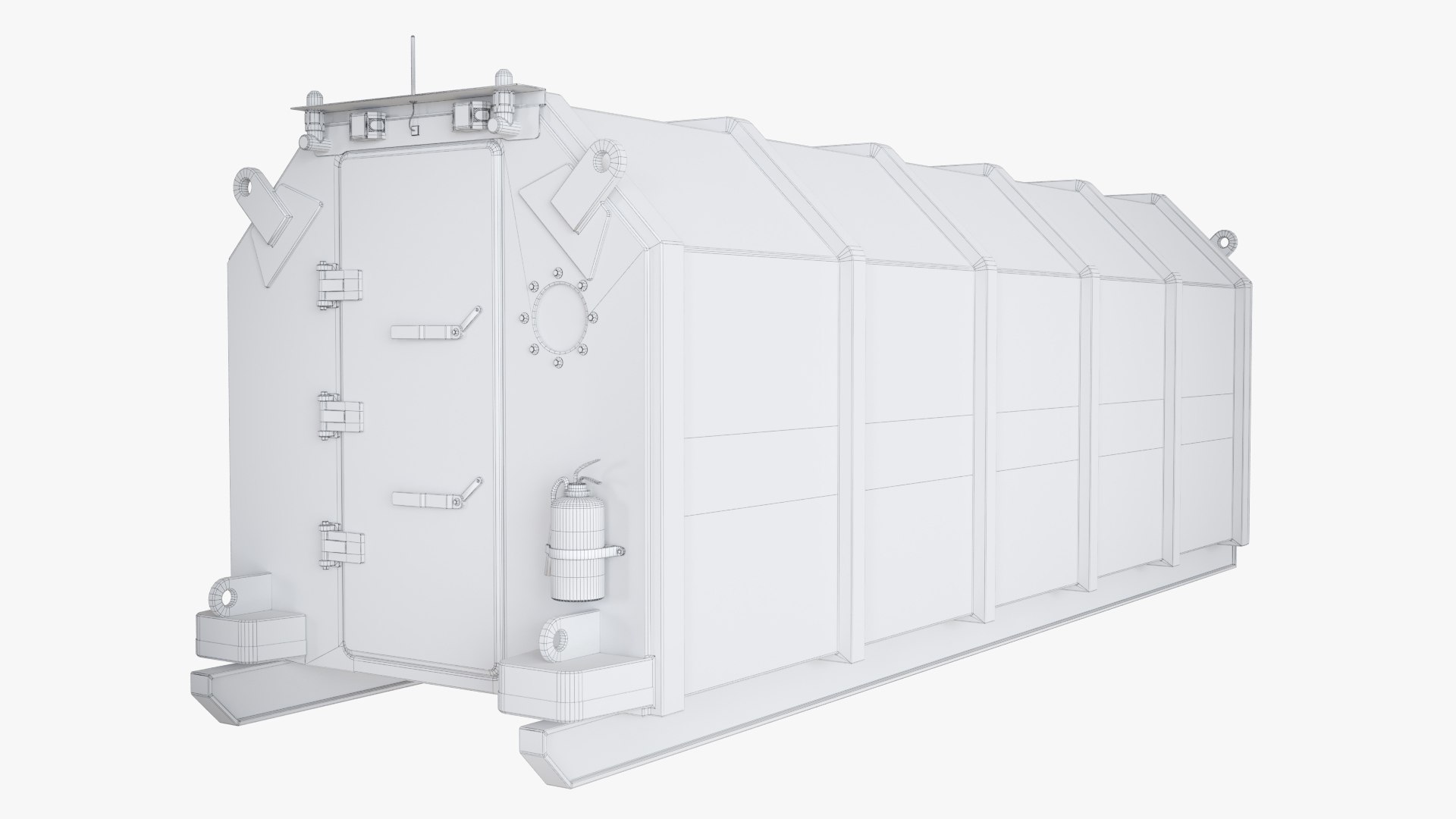 Refuge Chamber Rescue 3D Model - TurboSquid 1809418