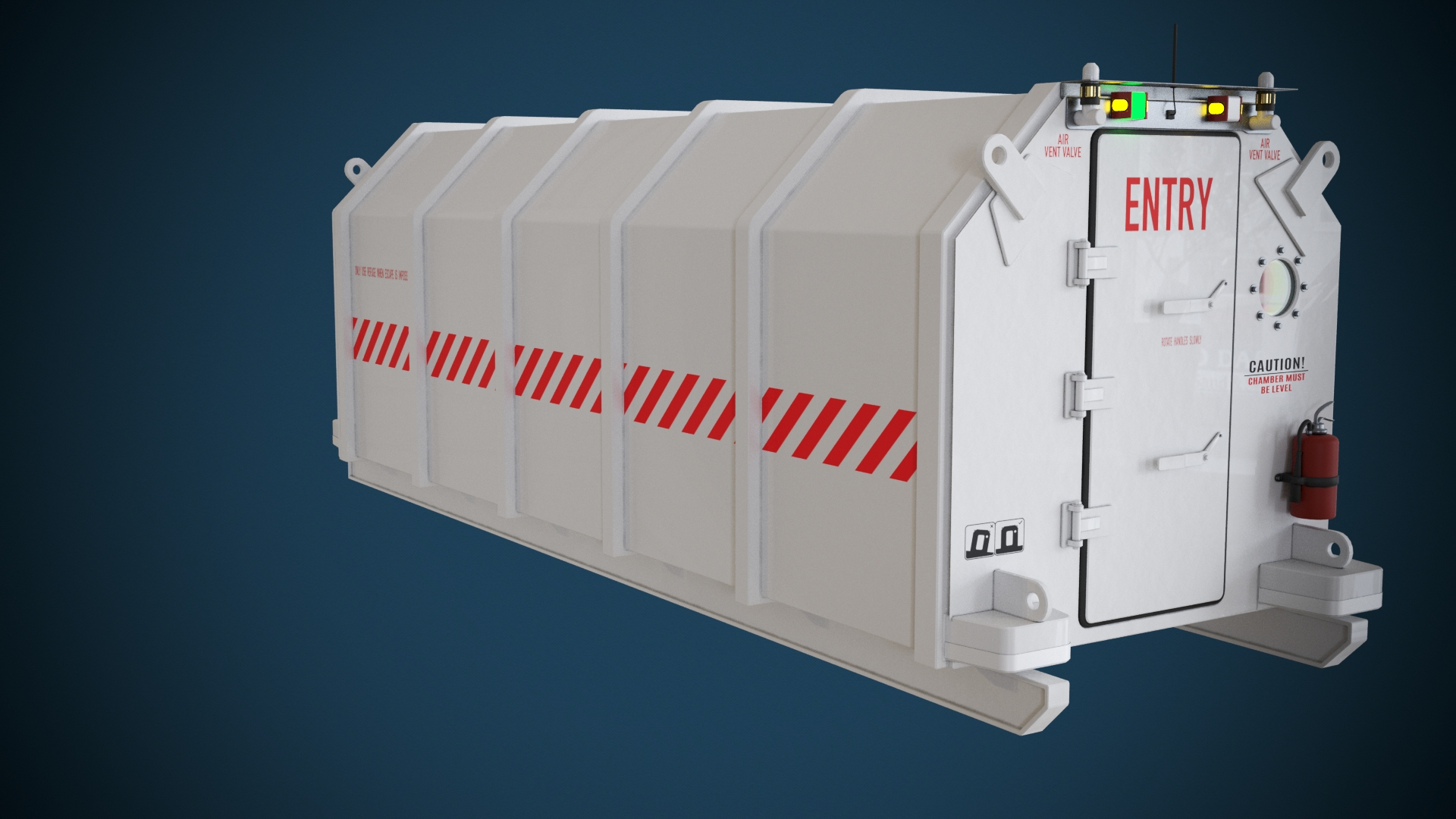 Refuge Chamber Rescue 3D Model - TurboSquid 1809418