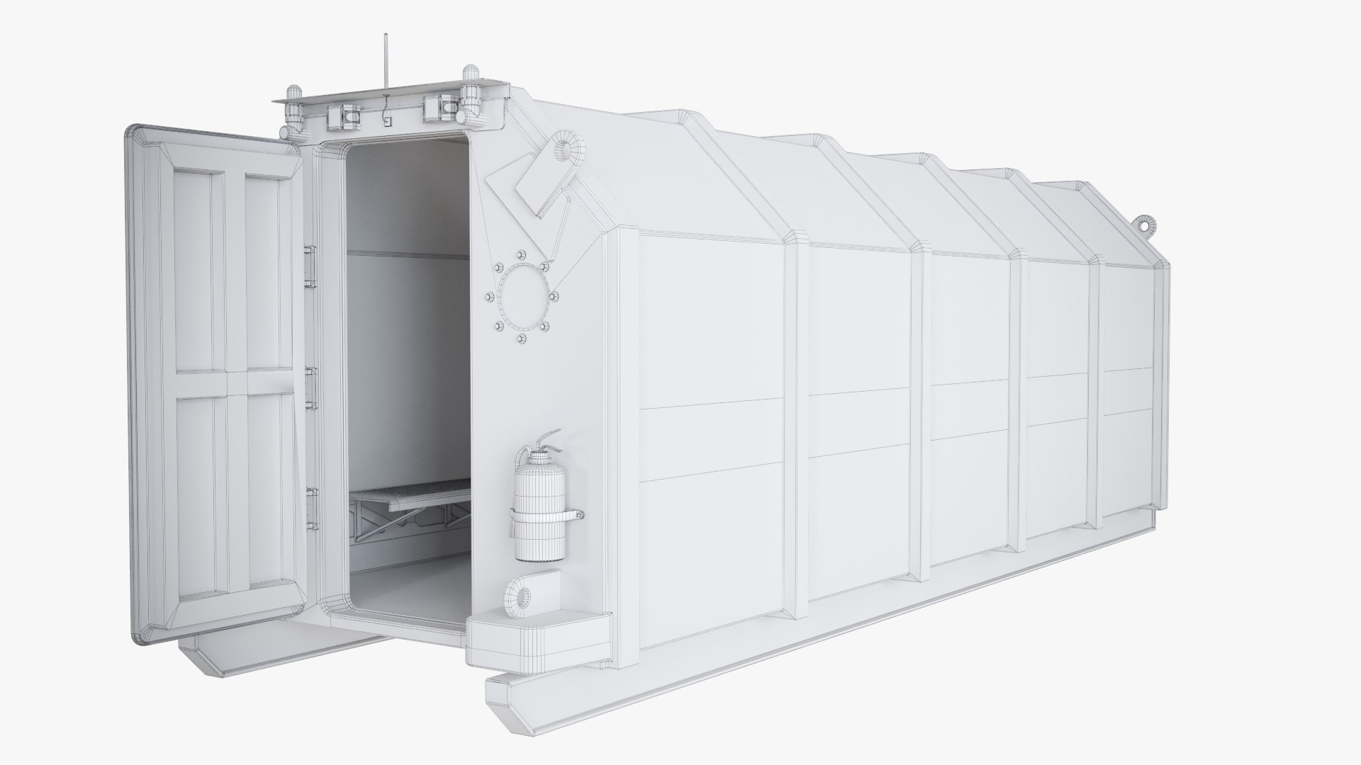 Refuge Chamber Rescue 3D Model - TurboSquid 1809418