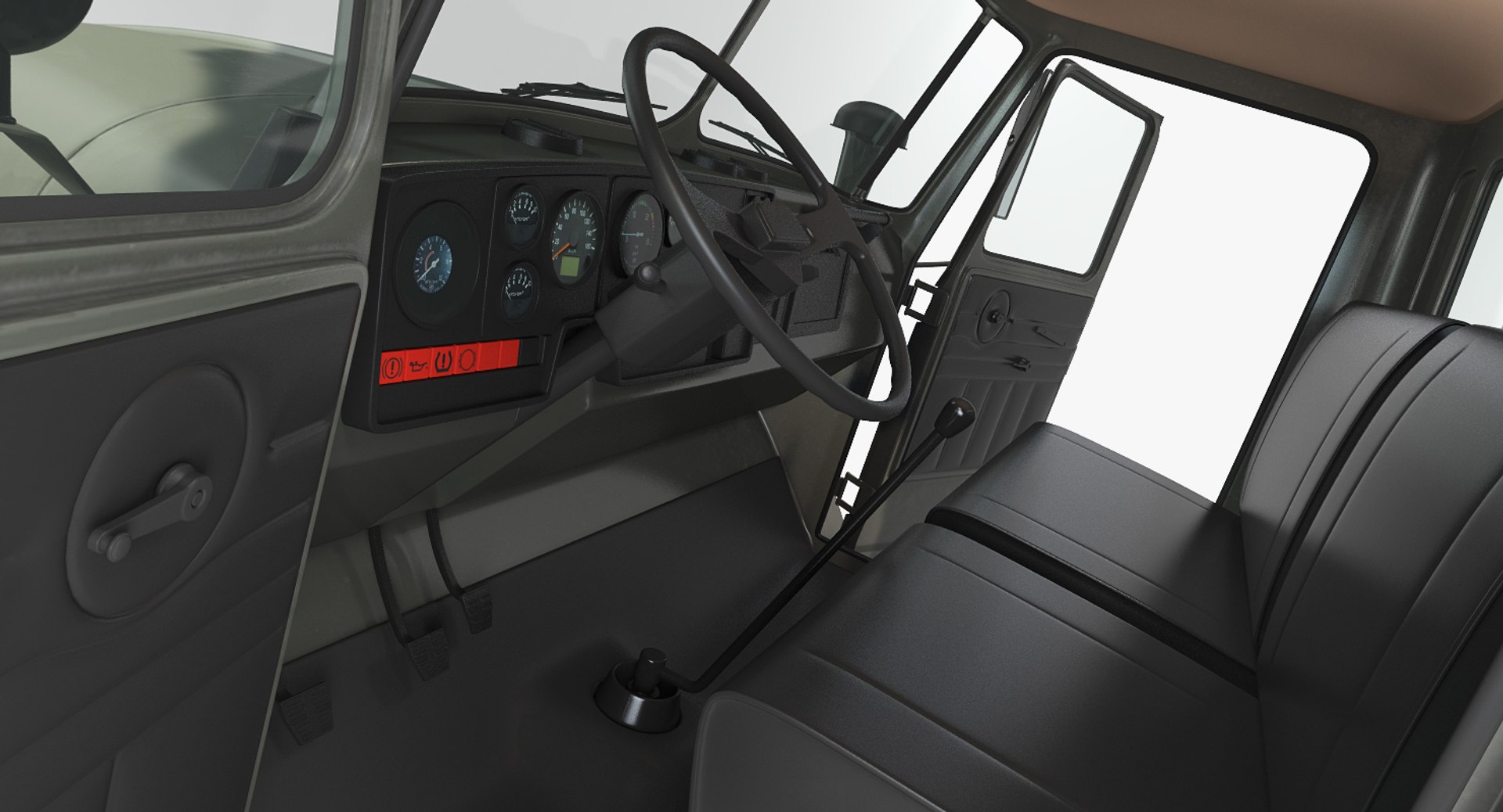 Military truck ural 4320 model - TurboSquid 1194408