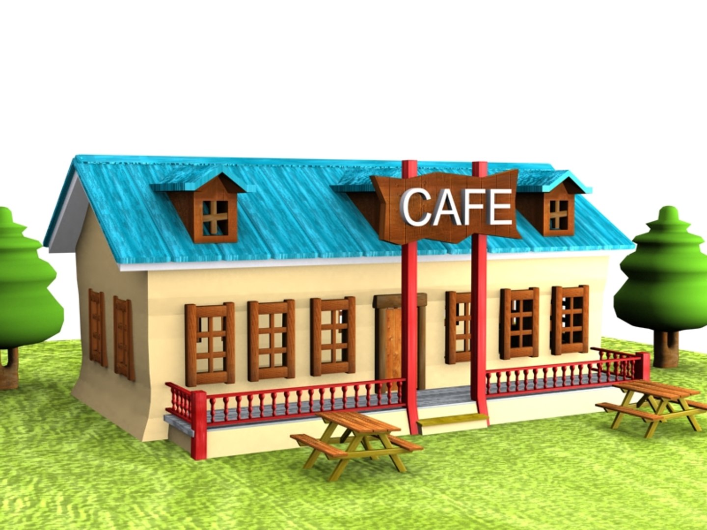 Cartoon Cafe Toon 3ds
