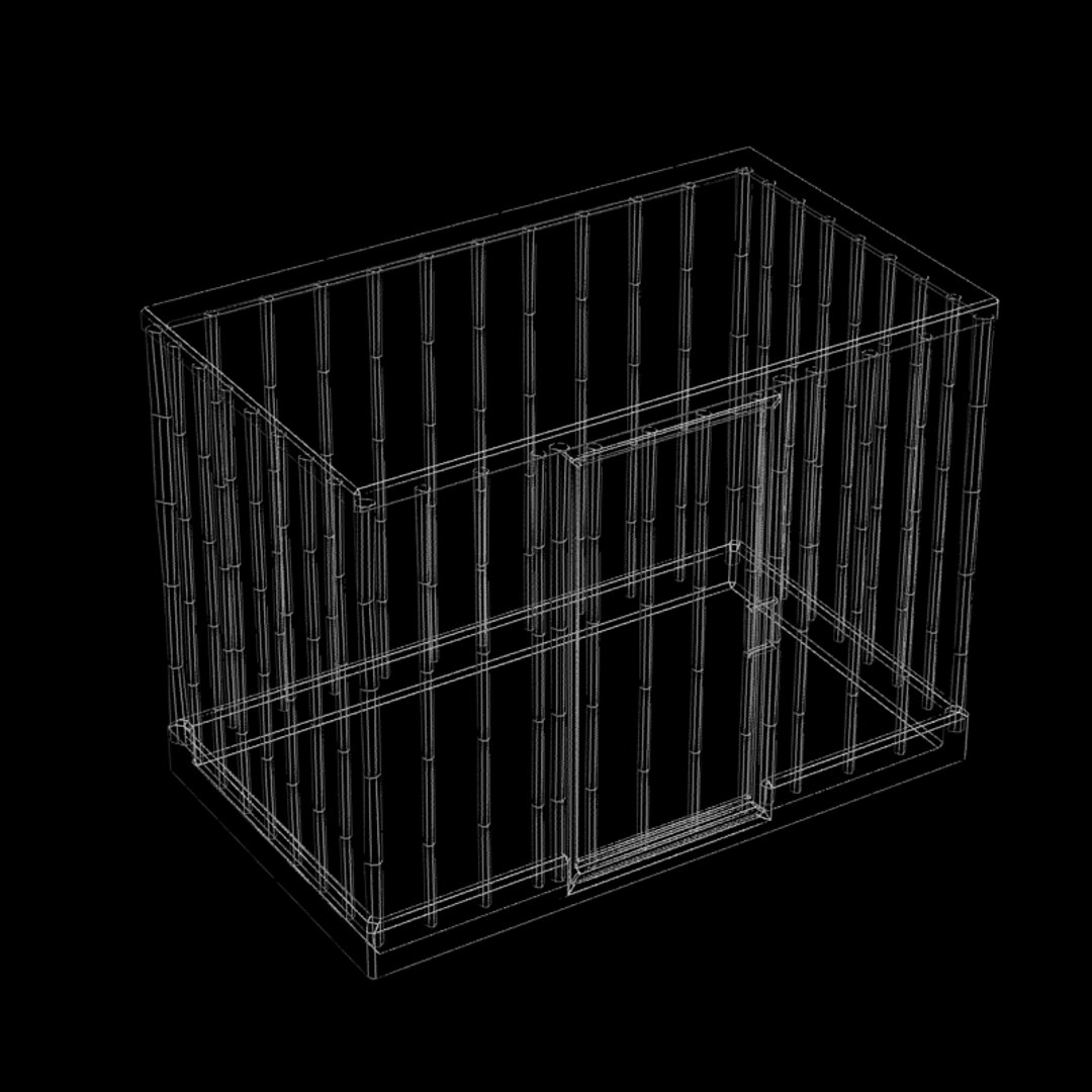 3d Animal Cage