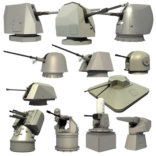 Phalanx CIWS 3D Models for Download | TurboSquid