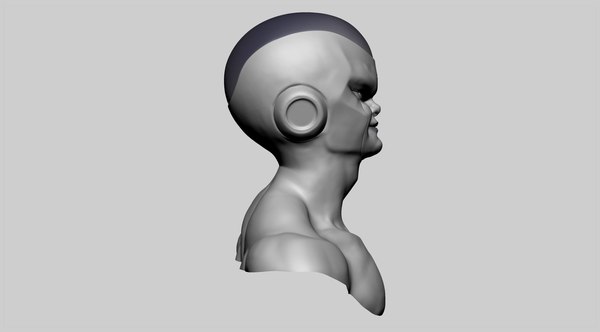 Frieza head ztl 3D model - TurboSquid 1701238