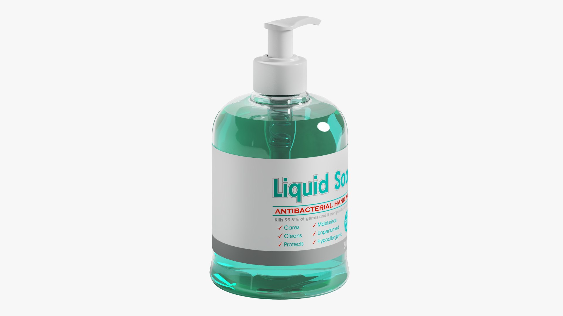 3D Liquid Soap - TurboSquid 1561276
