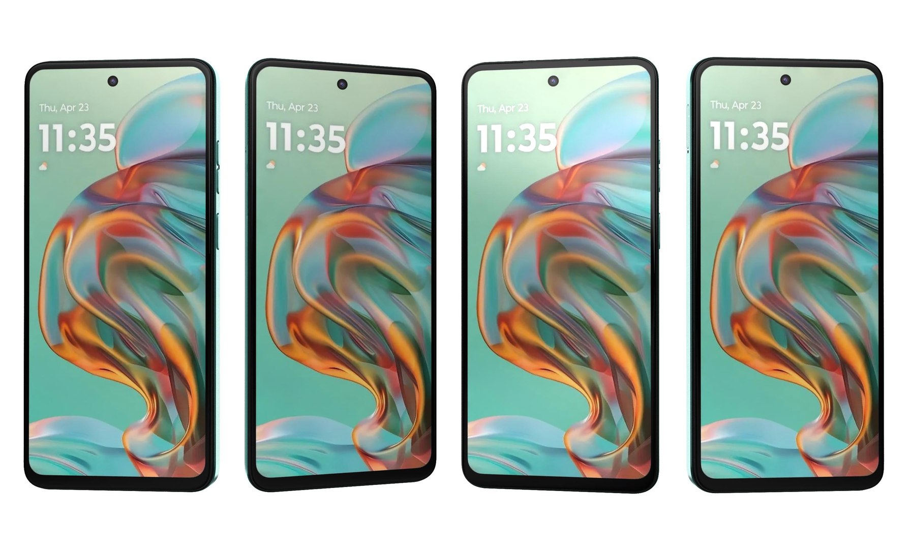 3D Motorola Moto G45 5G Brilliant Green - TurboSquid 2271732