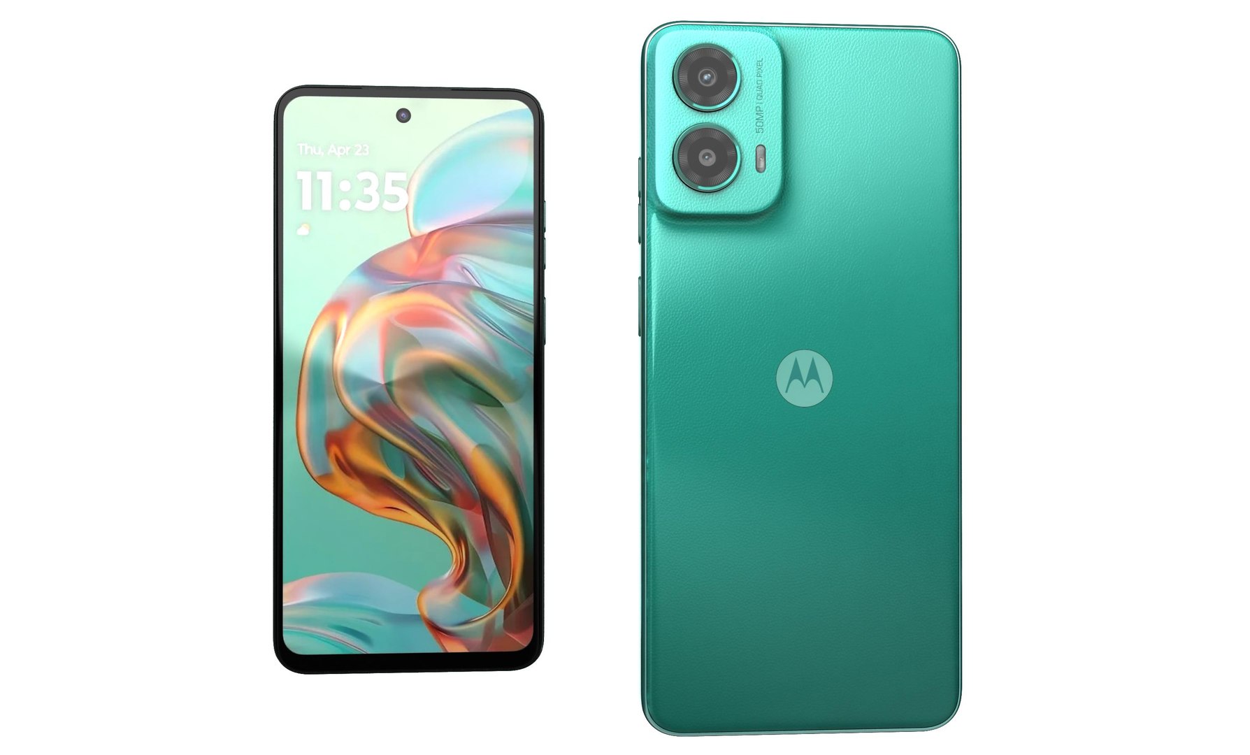 3D Motorola Moto G45 5G Brilliant Green - TurboSquid 2271732