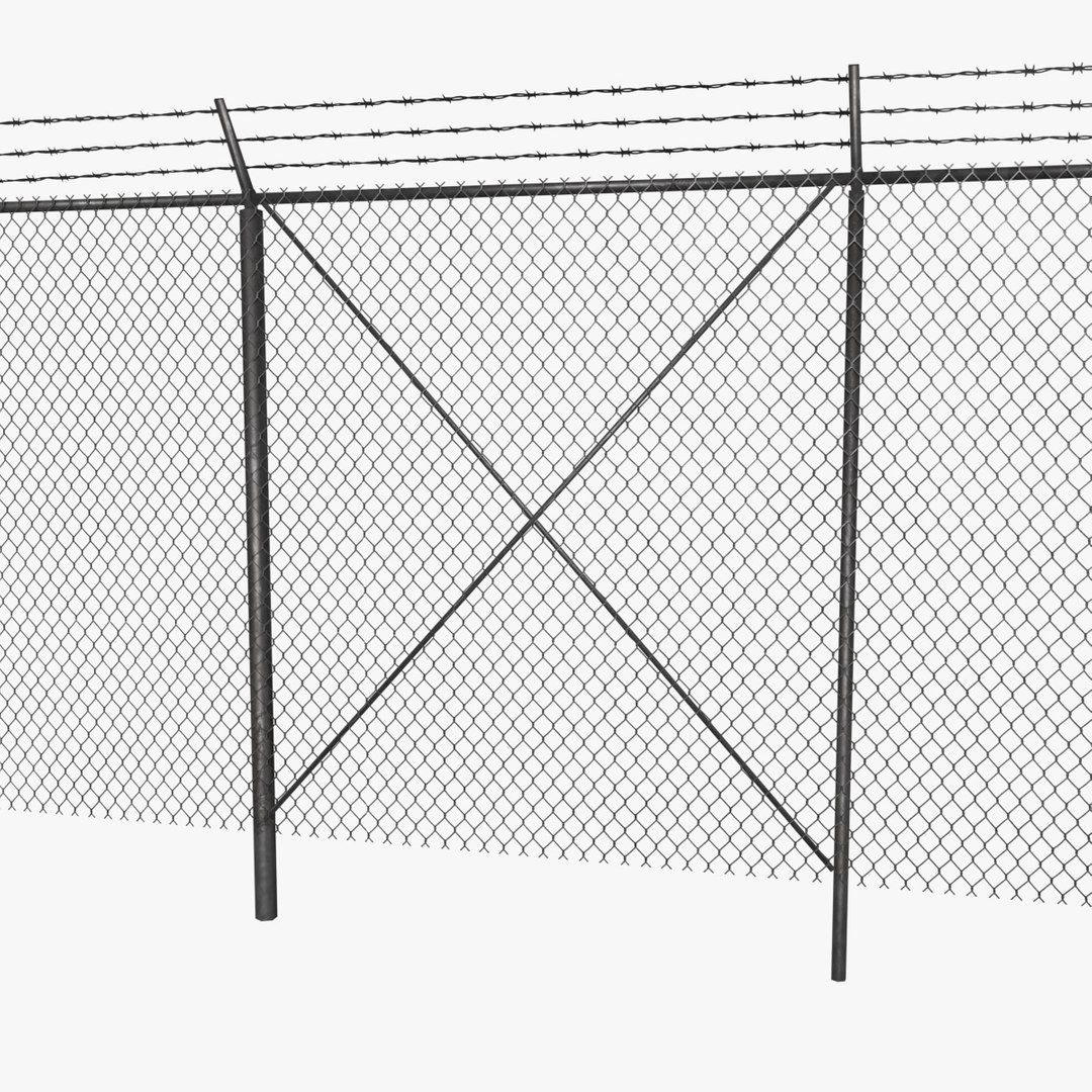 Free Chainlink Fence Low-Poly Modular 3D model - TurboSquid 2043432