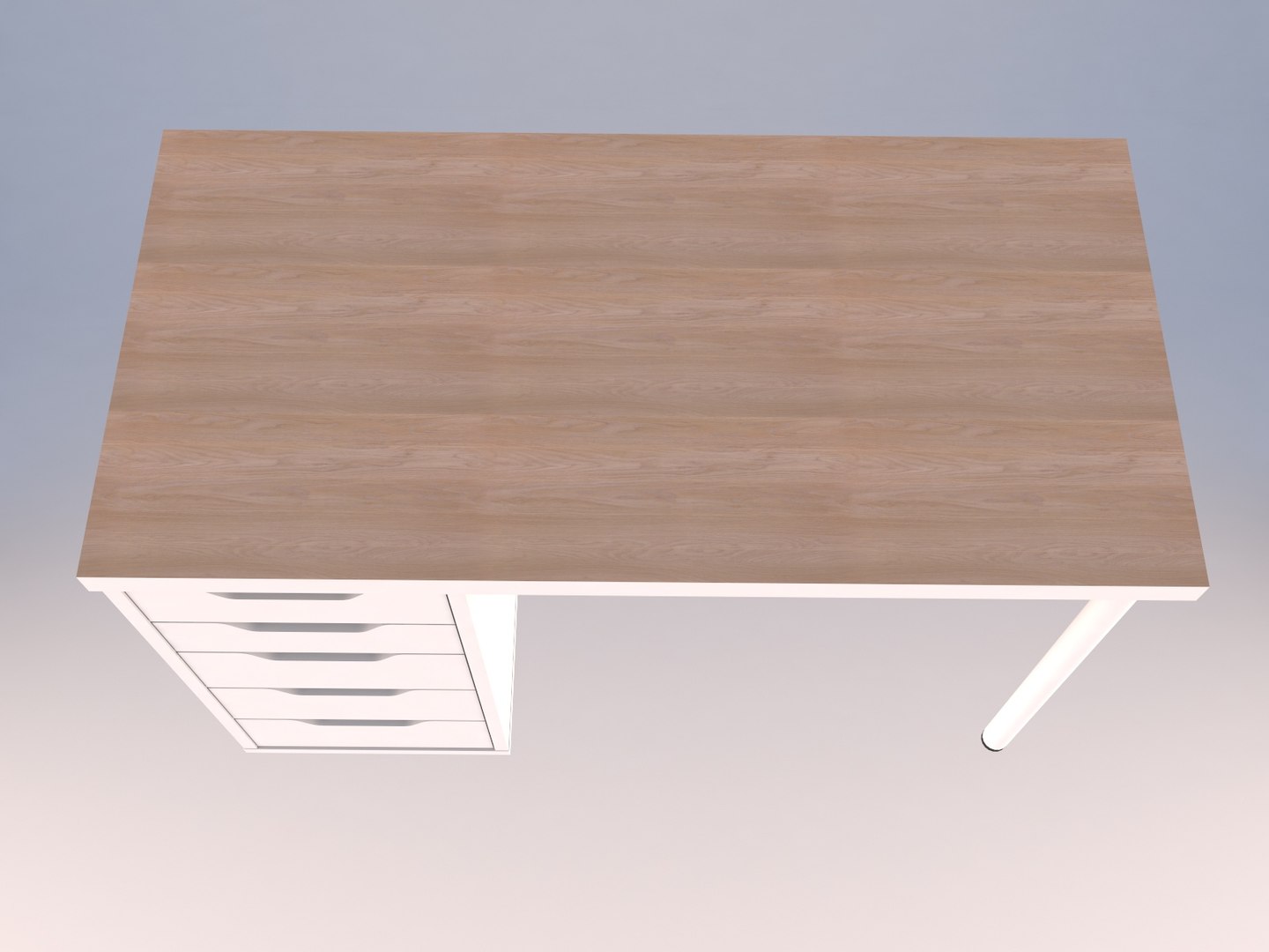 Ikea Linnmon Alex 3D - TurboSquid 1441715