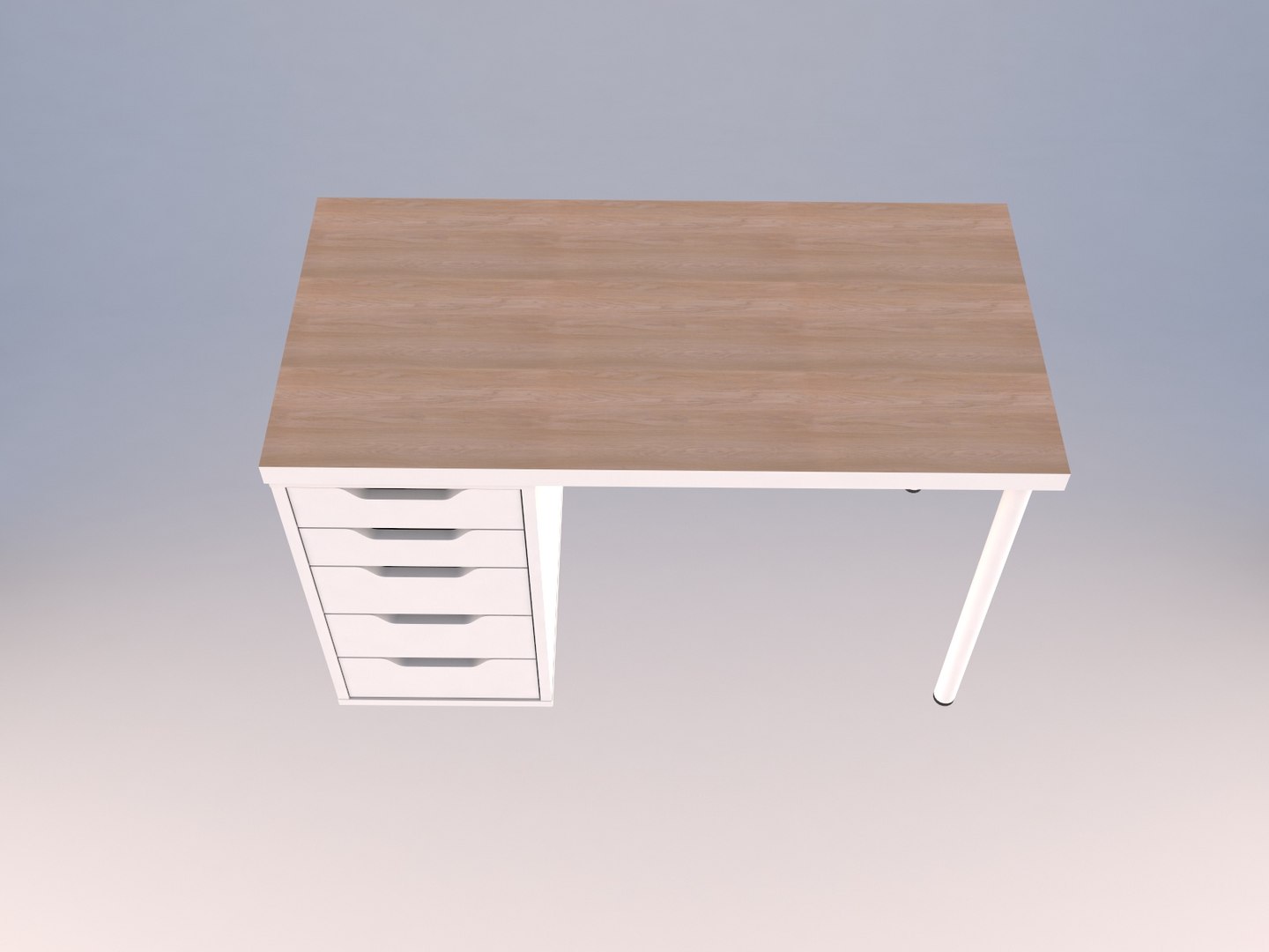 Ikea Linnmon Alex 3D - TurboSquid 1441715
