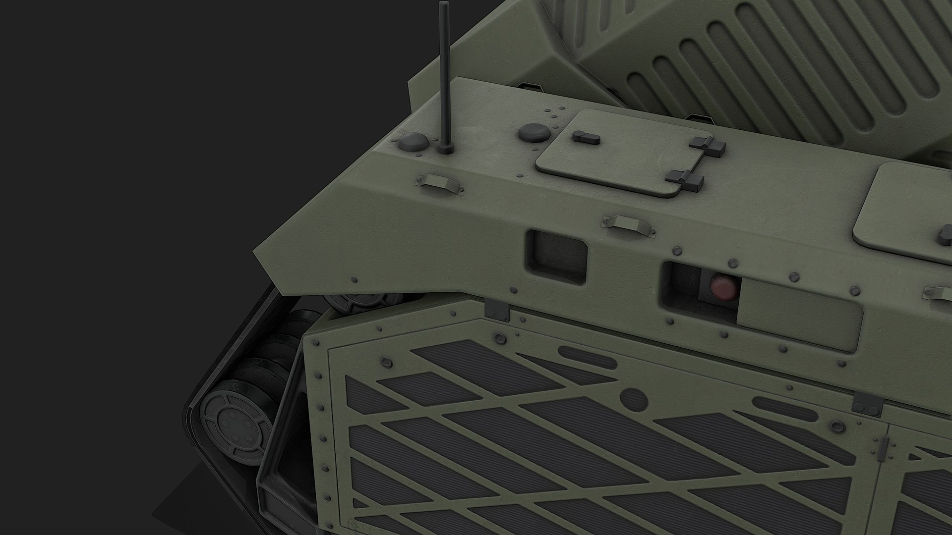 Smart Military Robot With Missile Launcher - Green Model - TurboSquid ...