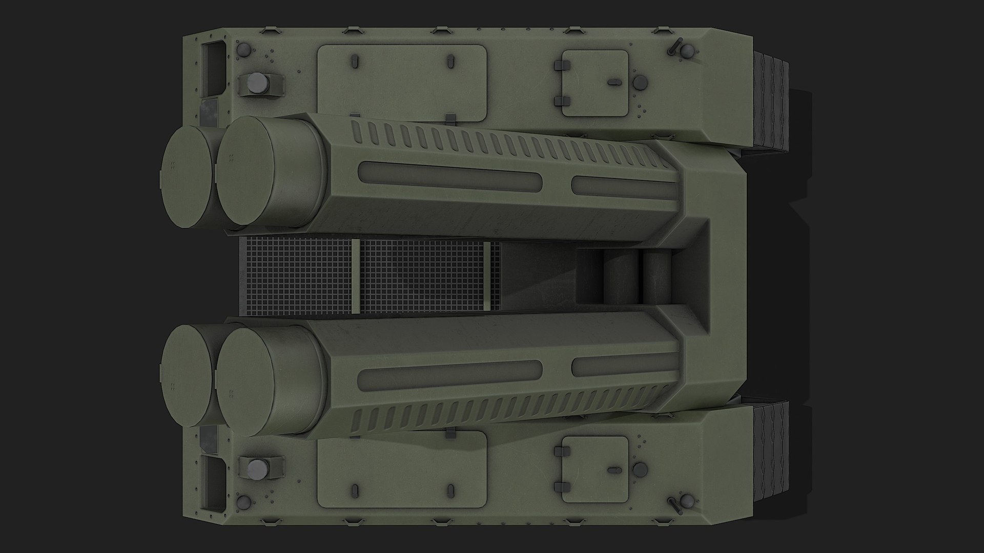 Smart Military Robot With Missile Launcher - Green Model - TurboSquid ...