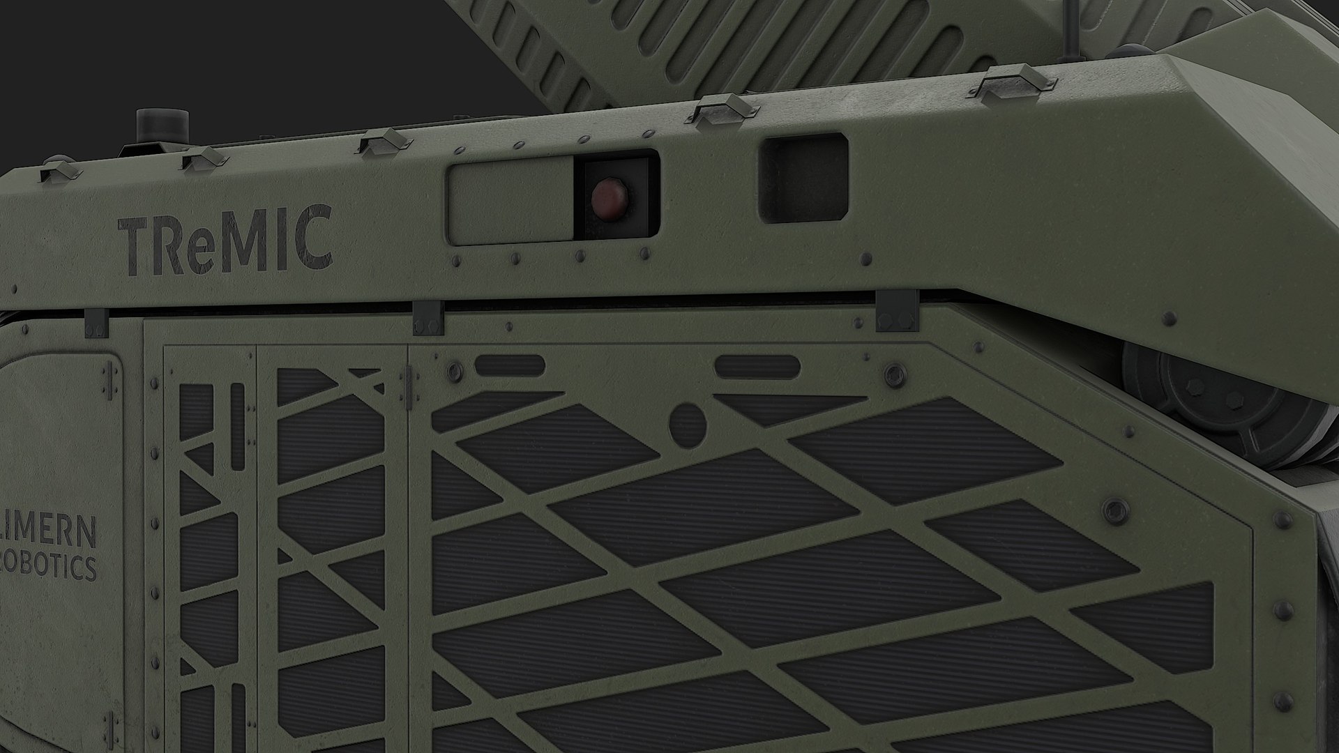 Smart Military Robot With Missile Launcher - Green Model - TurboSquid ...