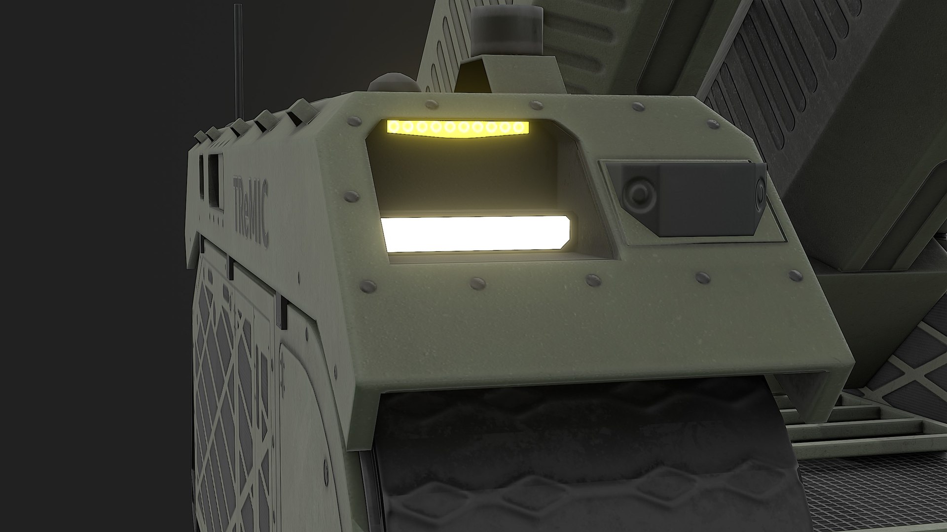 Smart Military Robot With Missile Launcher - Green Model - TurboSquid ...