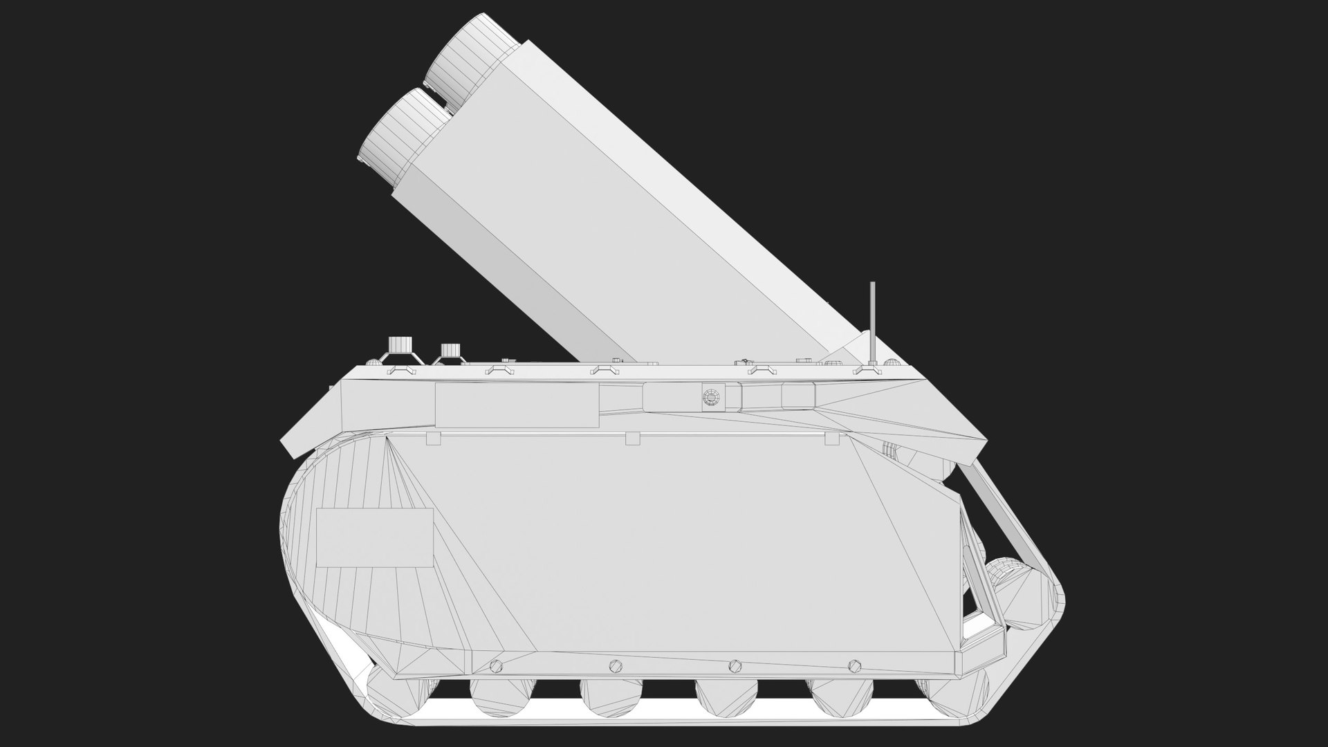 Smart Military Robot With Missile Launcher - Green Model - TurboSquid ...