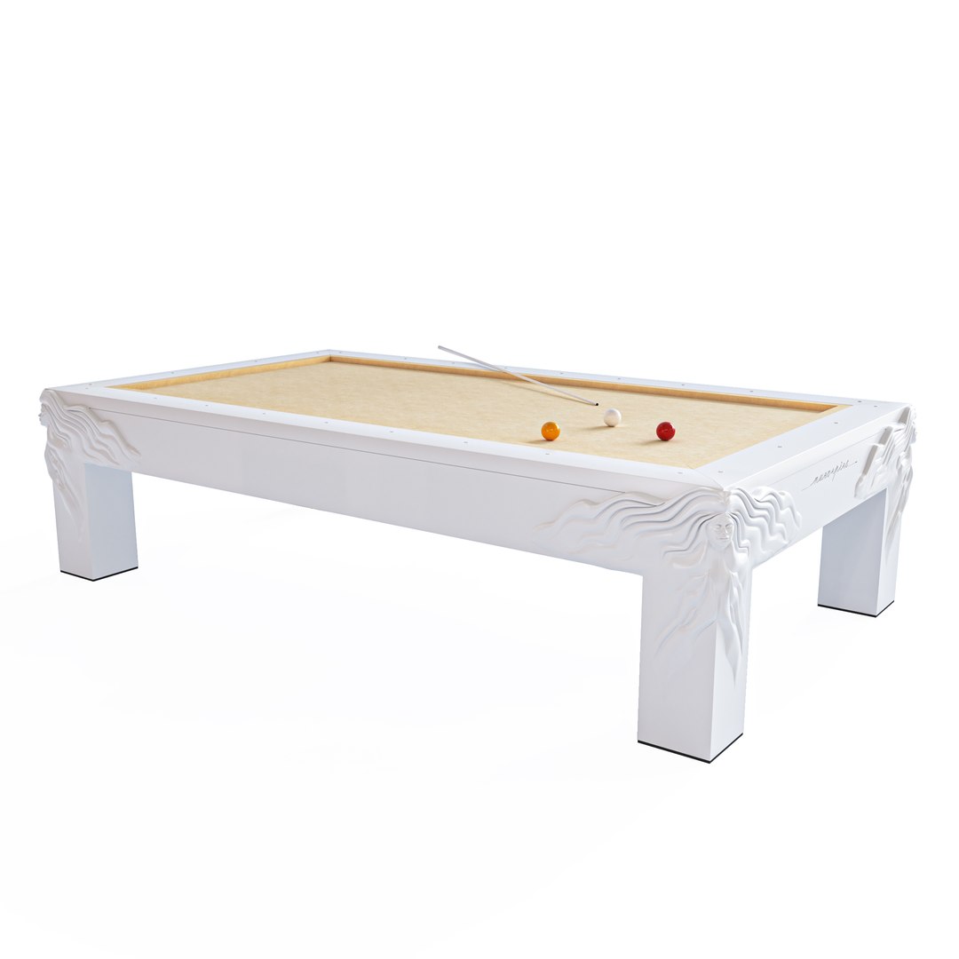3D Pool table Nuevepies Art Pepa Reverter - TurboSquid 2158853