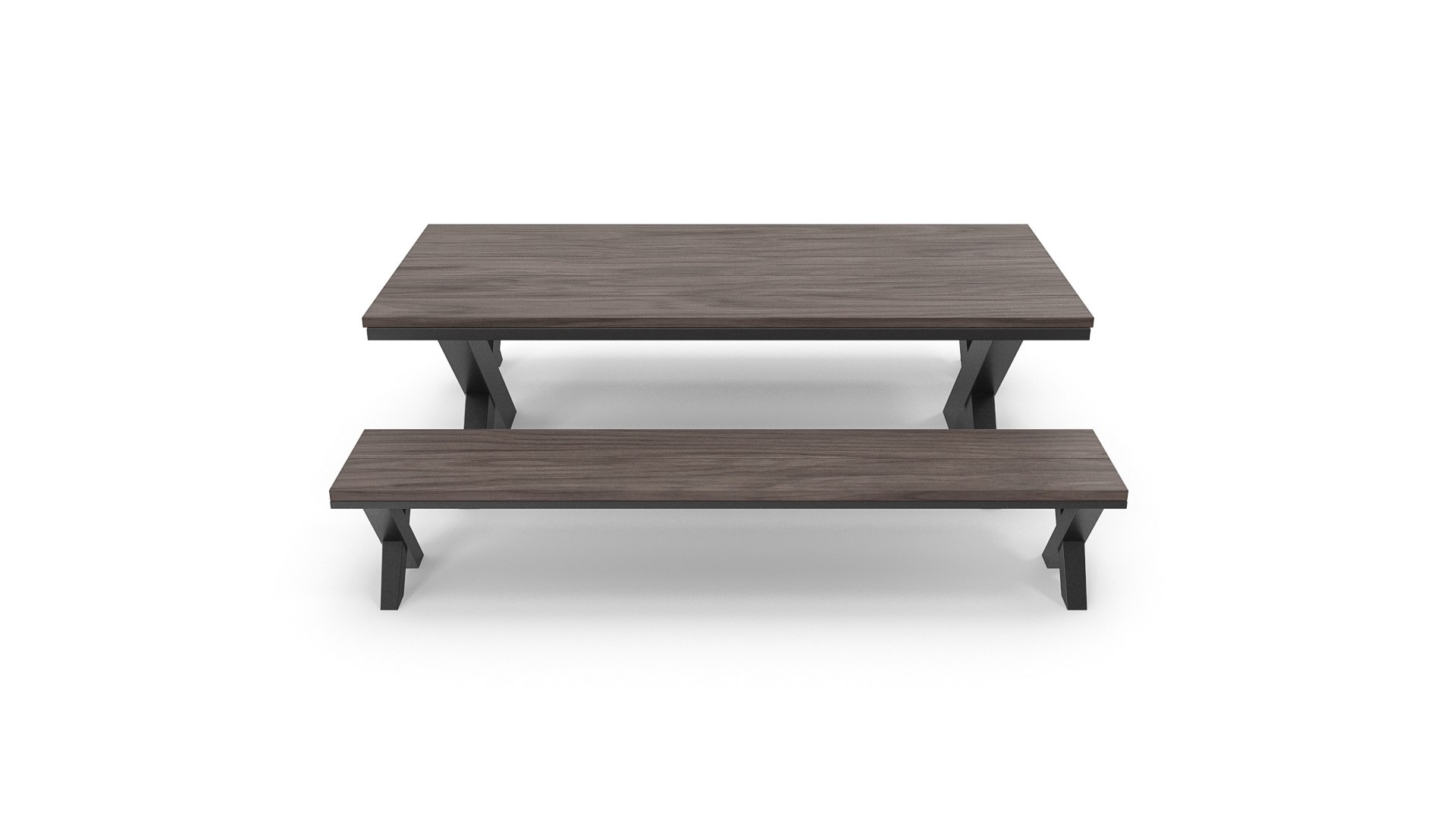 Park Table 03 PBR 3D - TurboSquid 1968675