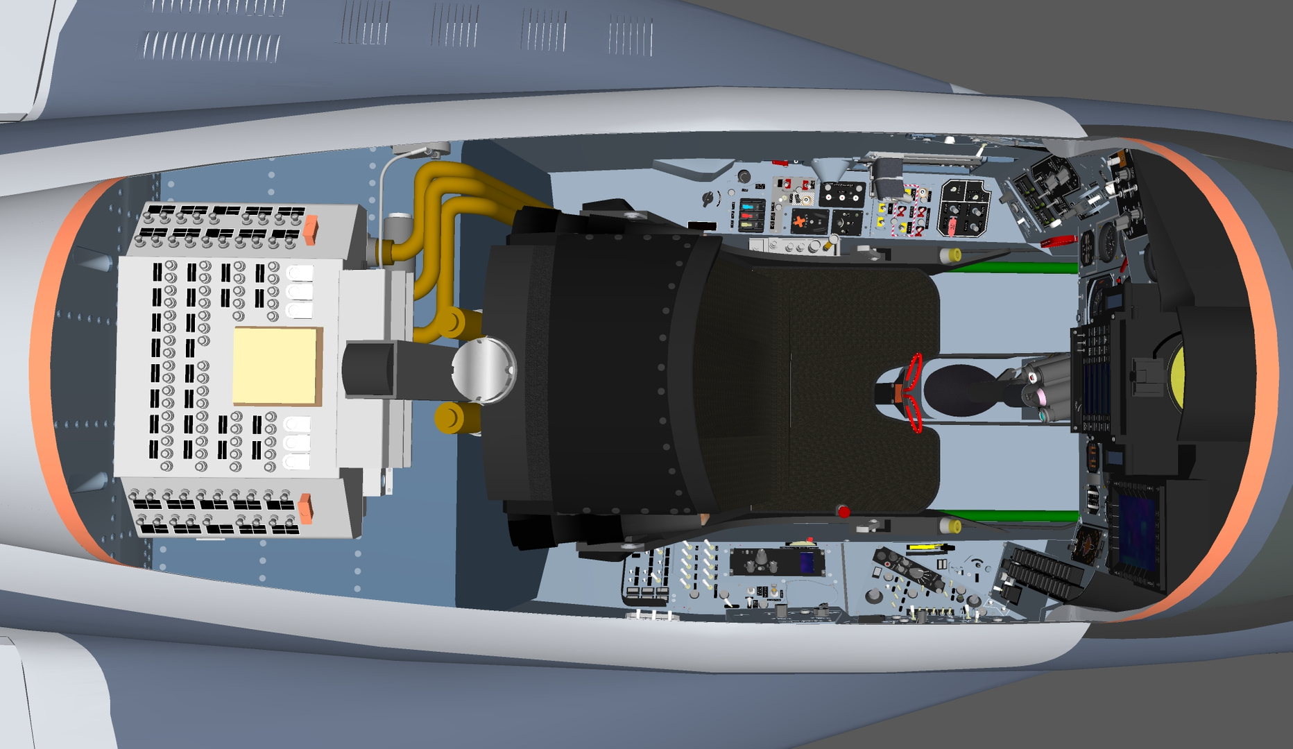 Cockpit Mig-29 3D model - TurboSquid 1741115