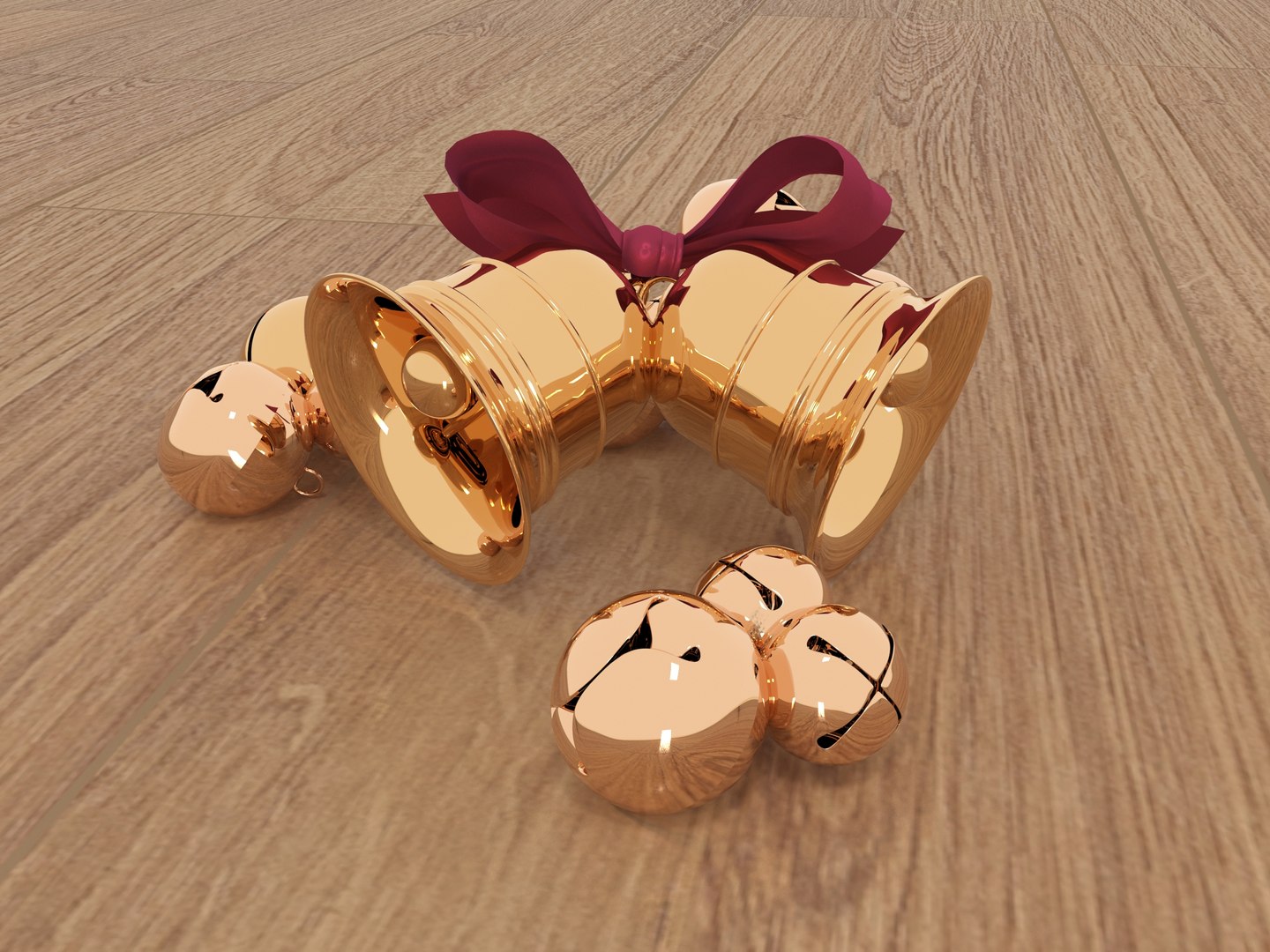 Christmas Bell 3D Model - TurboSquid 1827964