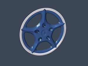 Car Rim 3D Models for Download | TurboSquid