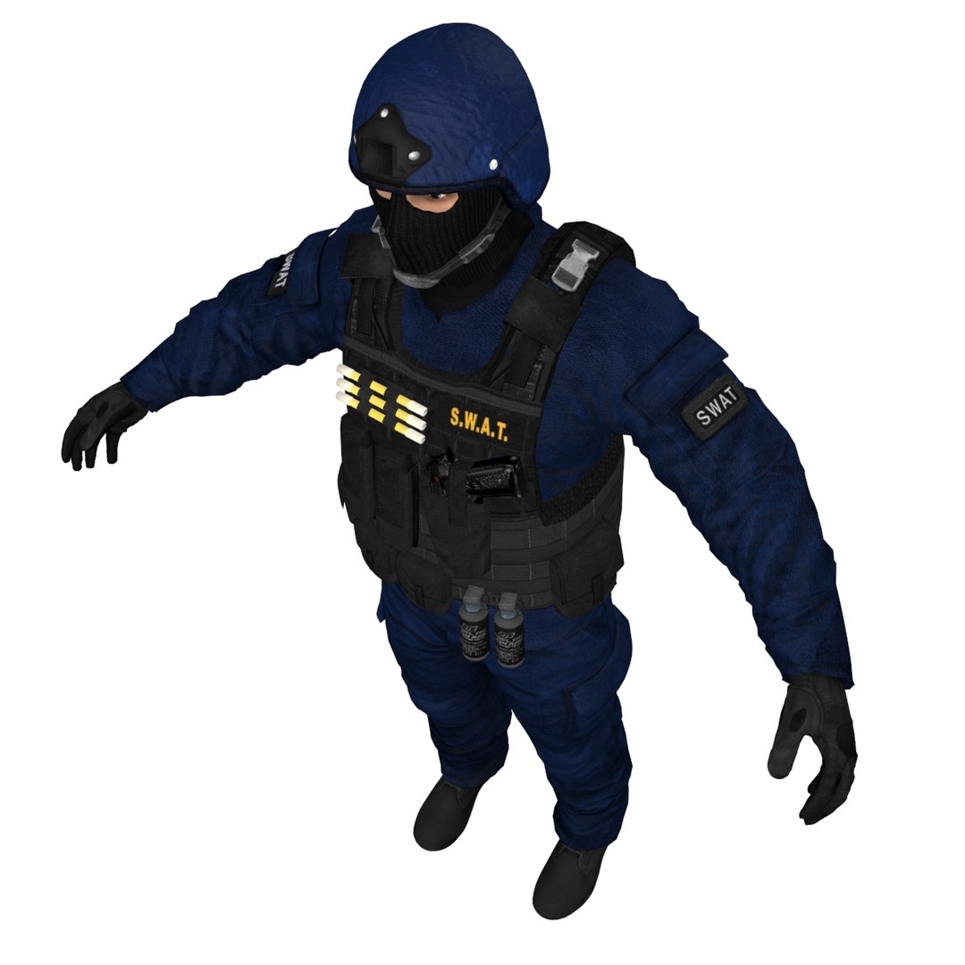 Swat 3 3d Model