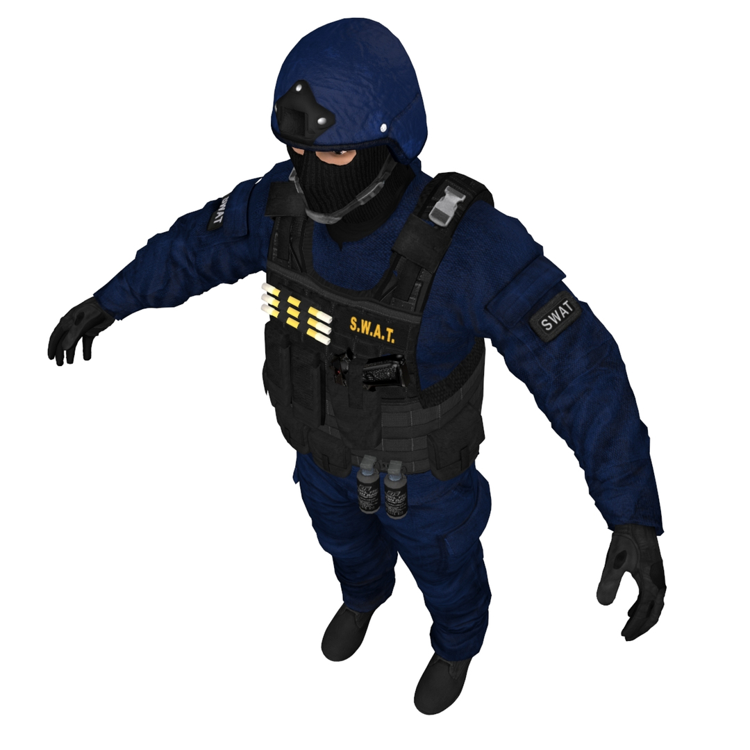swat 3 3d model