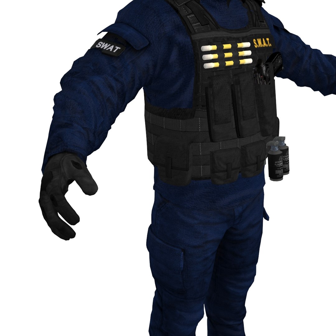 Swat 3 3d Model