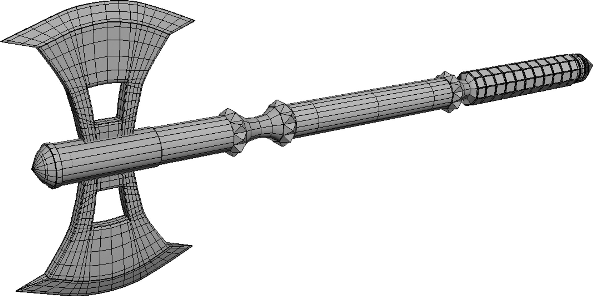 3d Axe Model