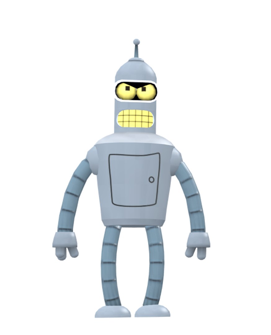 3d model bender bending rodriguez