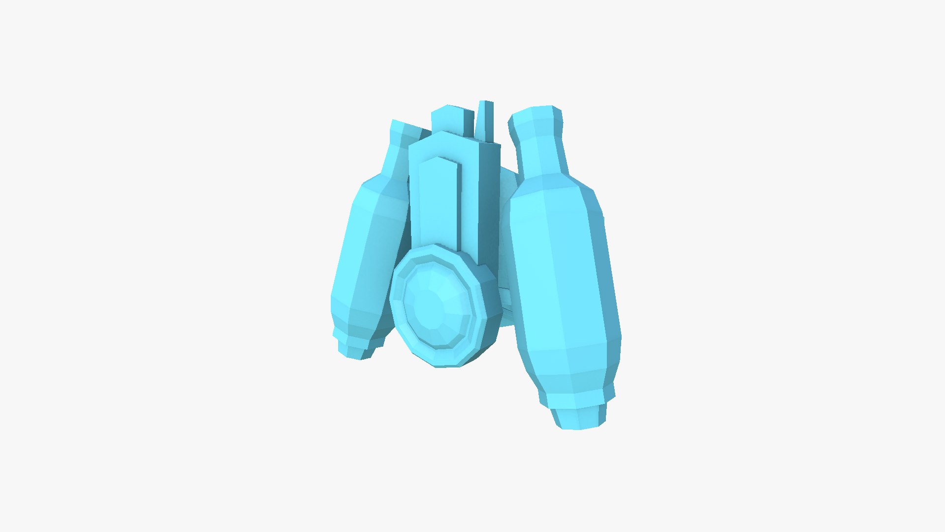 3D Model Jetpack Low Poly H04 - SciFi Character Design - TurboSquid 2256399