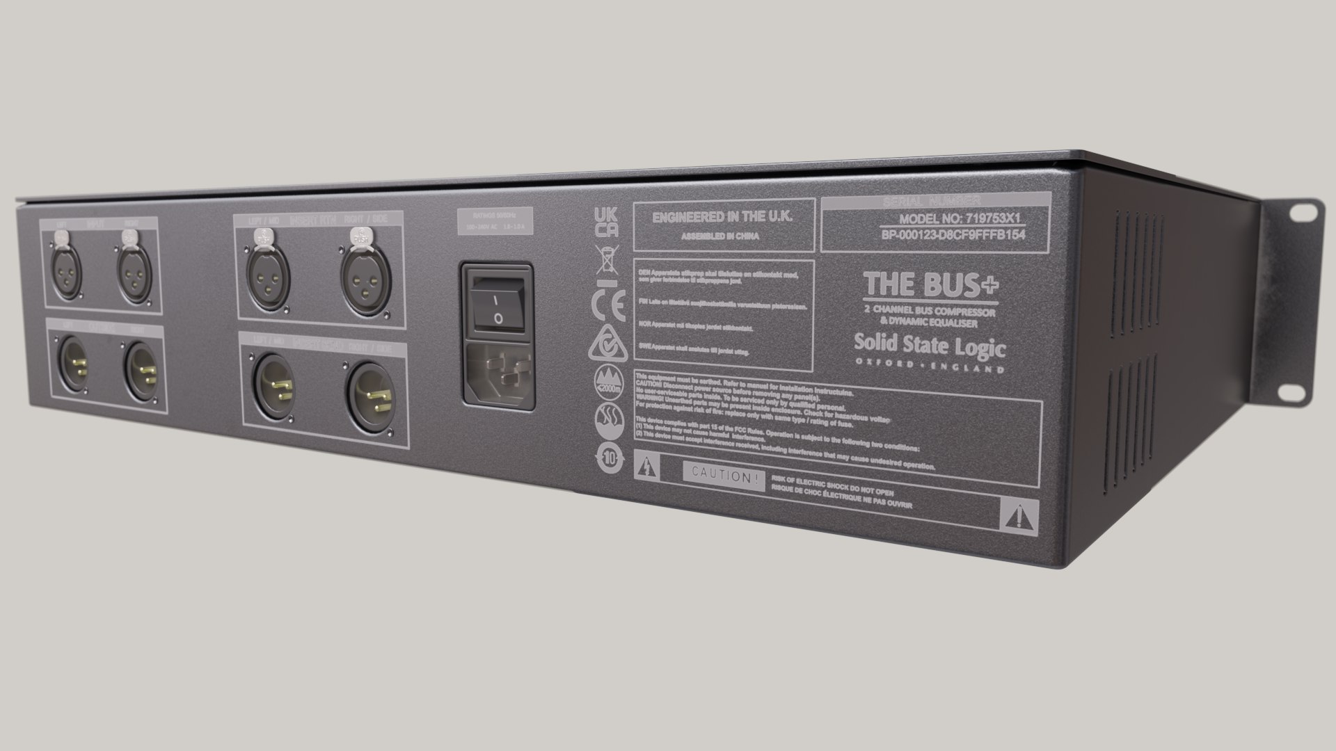 3D SSL The Bus Compressor - TurboSquid 2087188