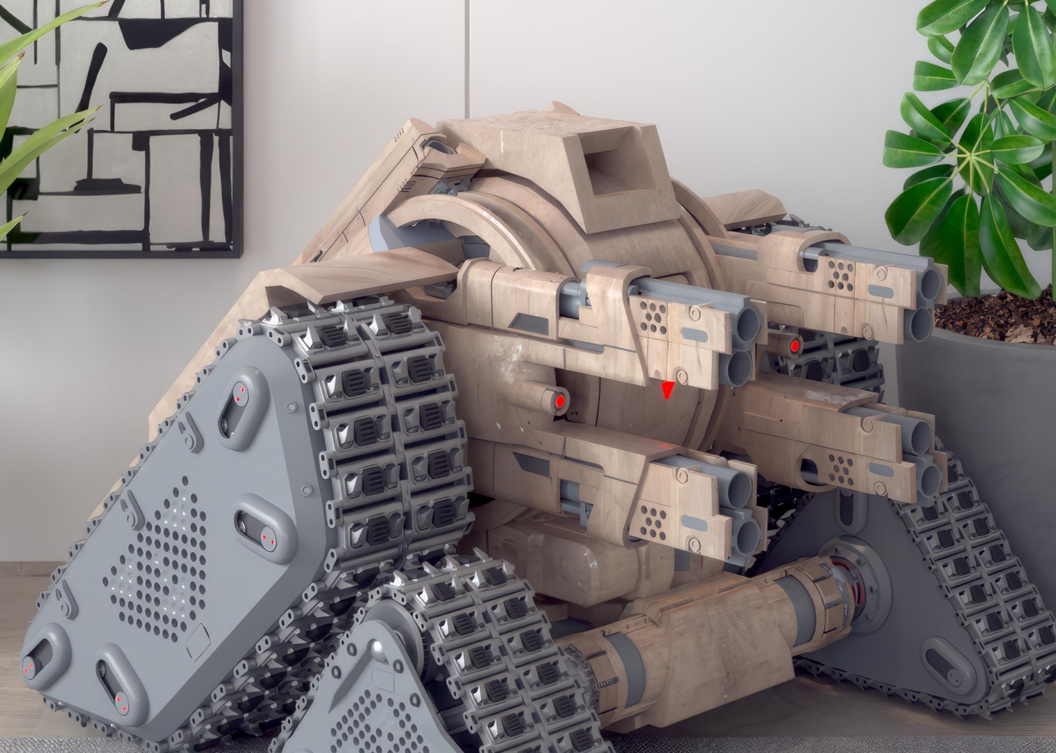 3D Equipment ordnance equipment Modern Tank model - TurboSquid 2103596