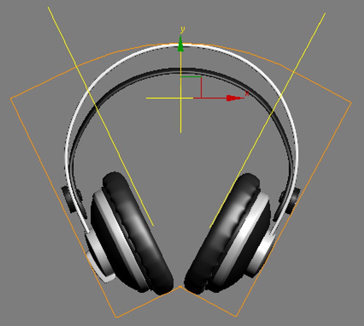 3d studio headphones model