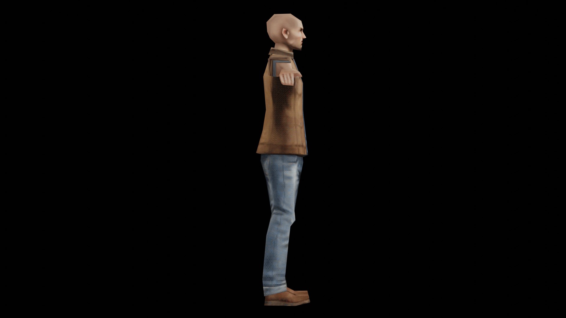 3D PS1 Low Poly Male Character 2 Jacob Model - TurboSquid 2401528