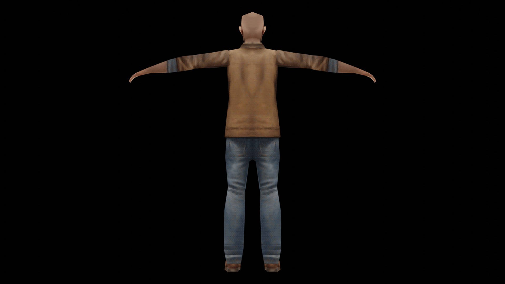 3D PS1 Low Poly Male Character 2 Jacob Model - TurboSquid 2401528