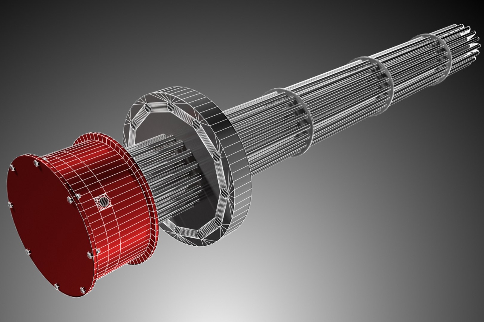 Industrial Heater 3d Model