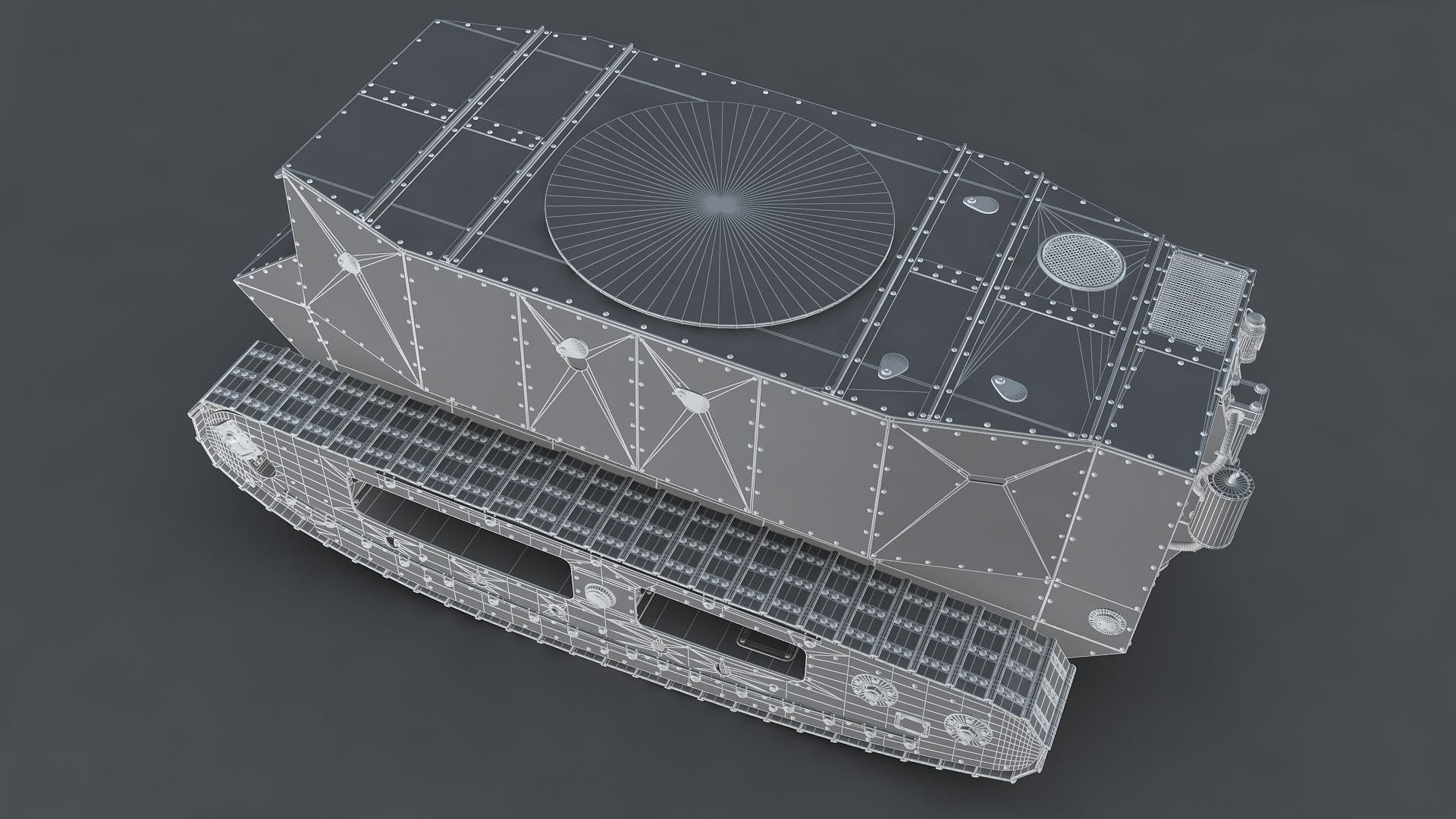 3D Tank Little Willie - TurboSquid 1675336