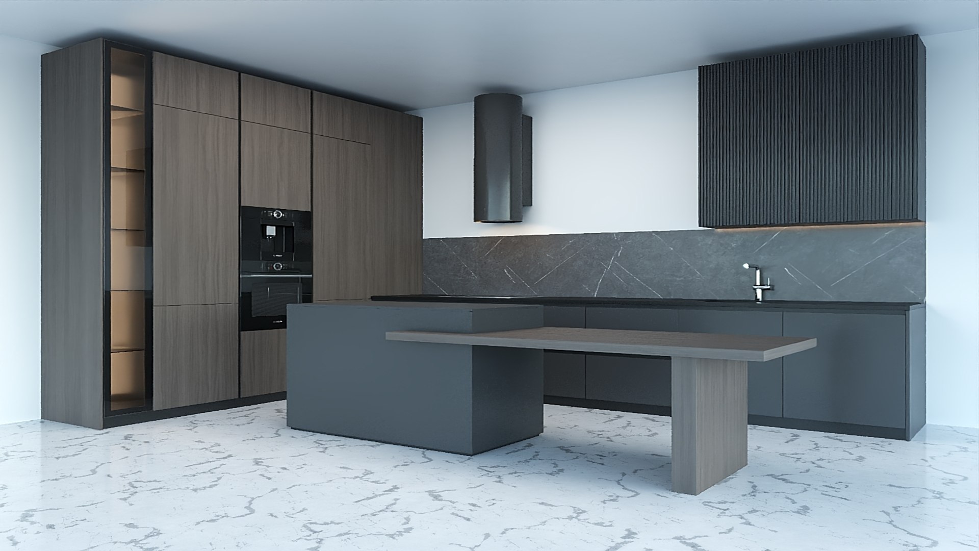 Kitchen - 001 3D Model - TurboSquid 2401931