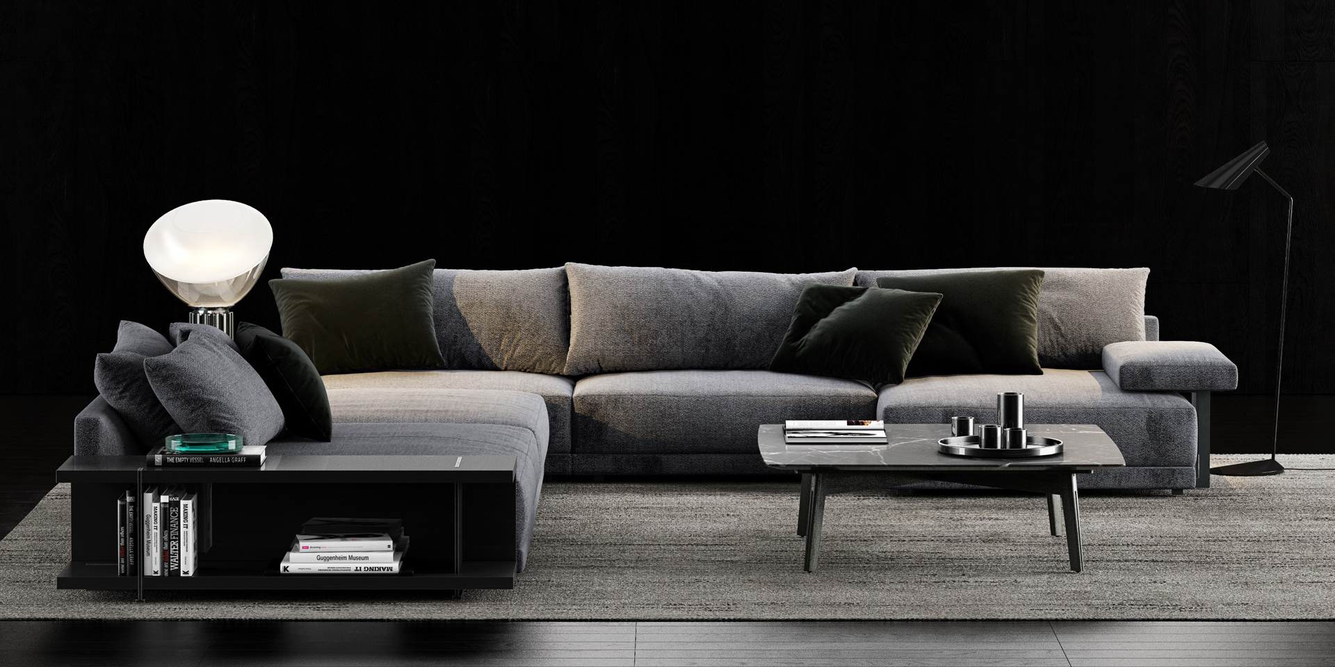 3D model poliform bristol sofa coffee table - TurboSquid 1591419