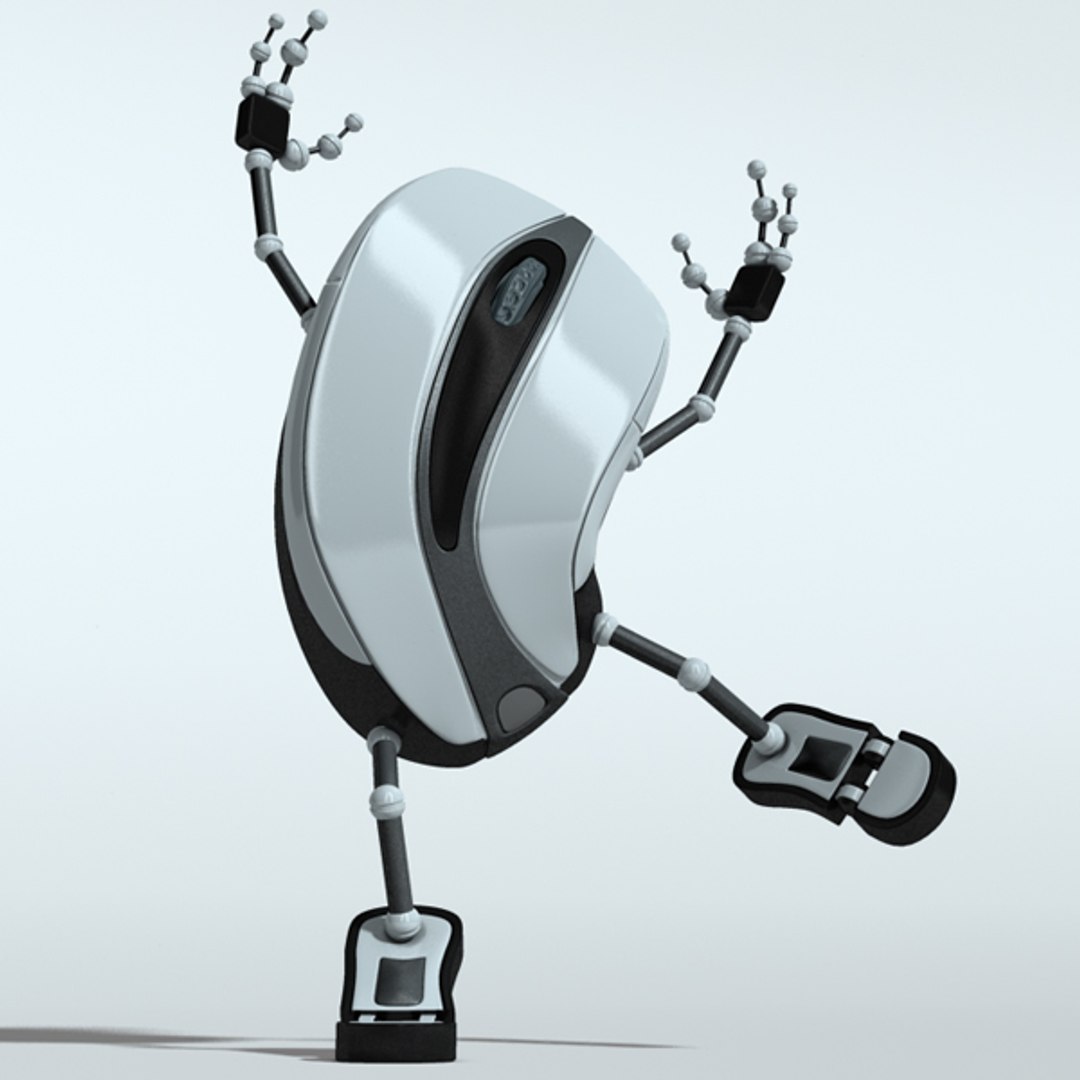 Mouse Character Fully Rigged 3d Model