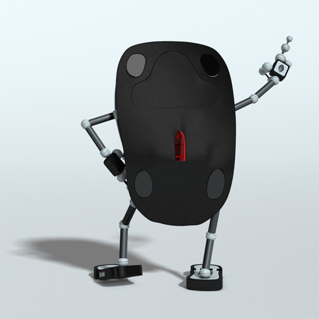 Mouse Character Fully Rigged 3d Model