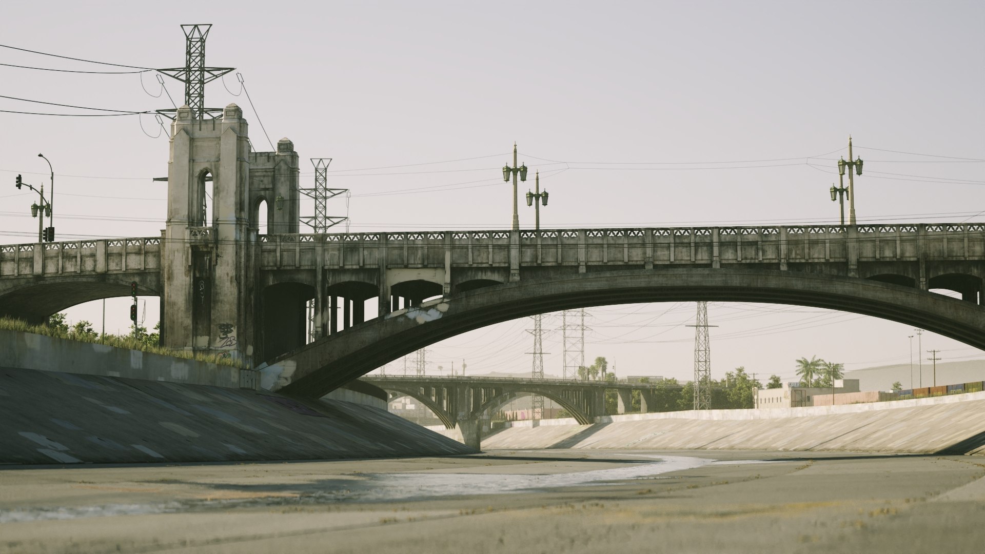 Photoreal Los Angeles River 3D Environment 3D Model - TurboSquid 1826509