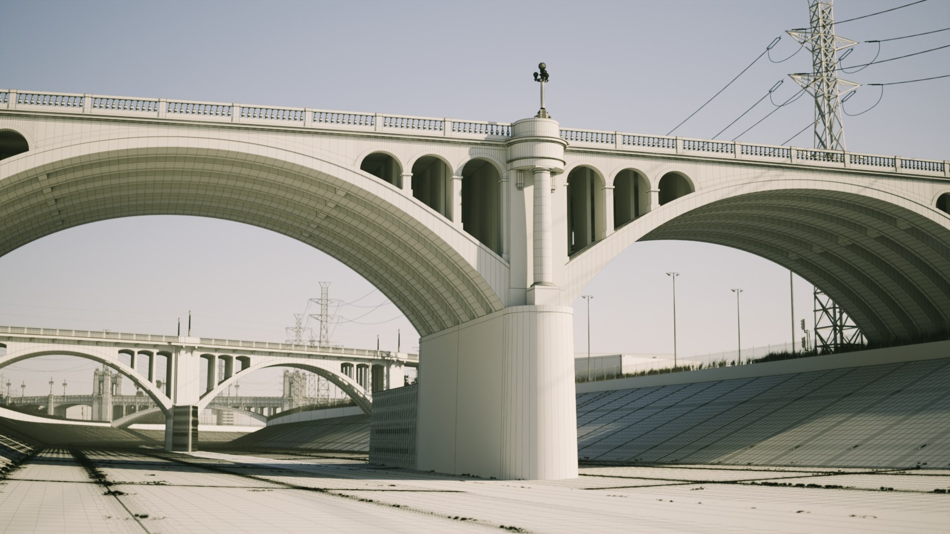 Photoreal Los Angeles River 3D Environment 3D Model - TurboSquid 1826509