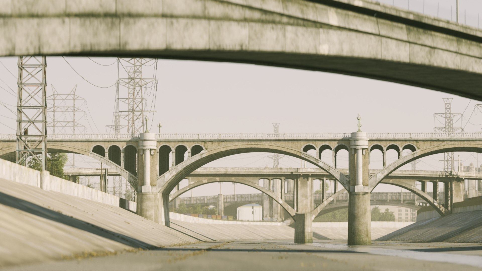 Photoreal Los Angeles River 3D Environment 3D Model - TurboSquid 1826509