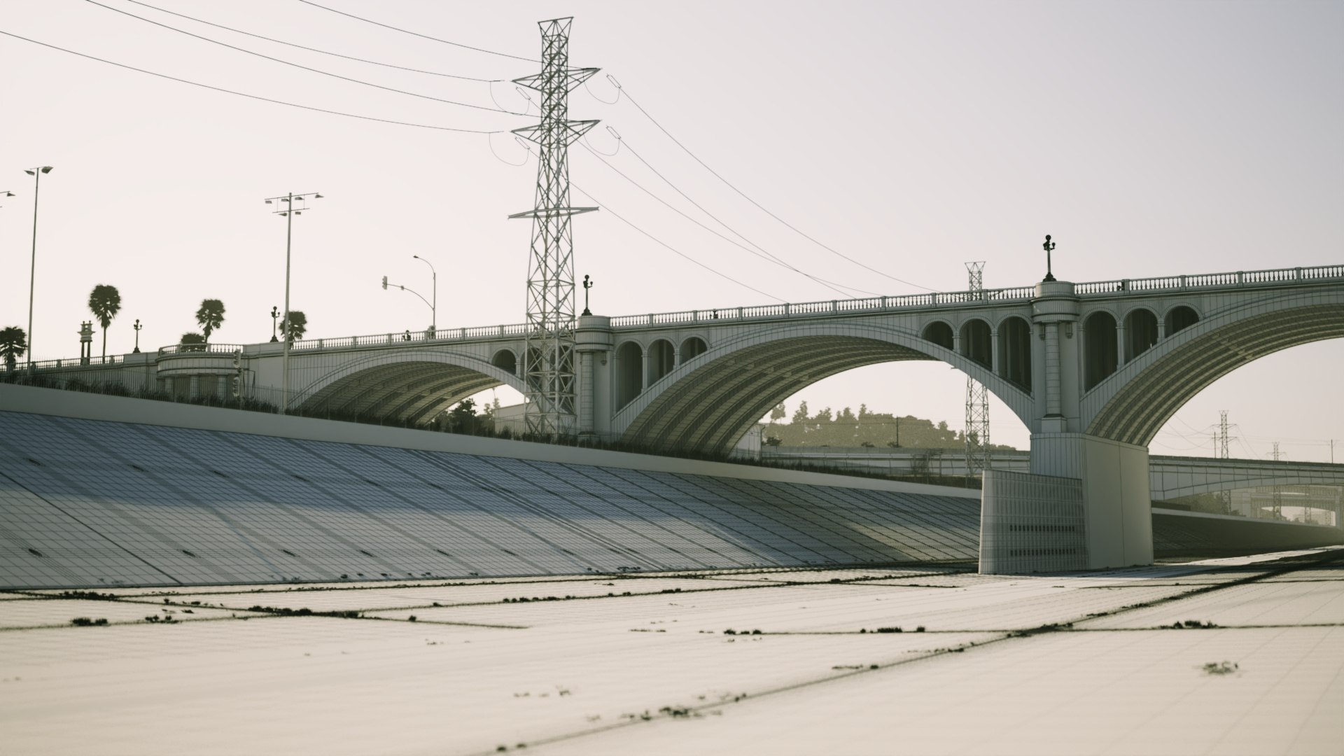 Photoreal Los Angeles River 3D Environment 3D Model - TurboSquid 1826509