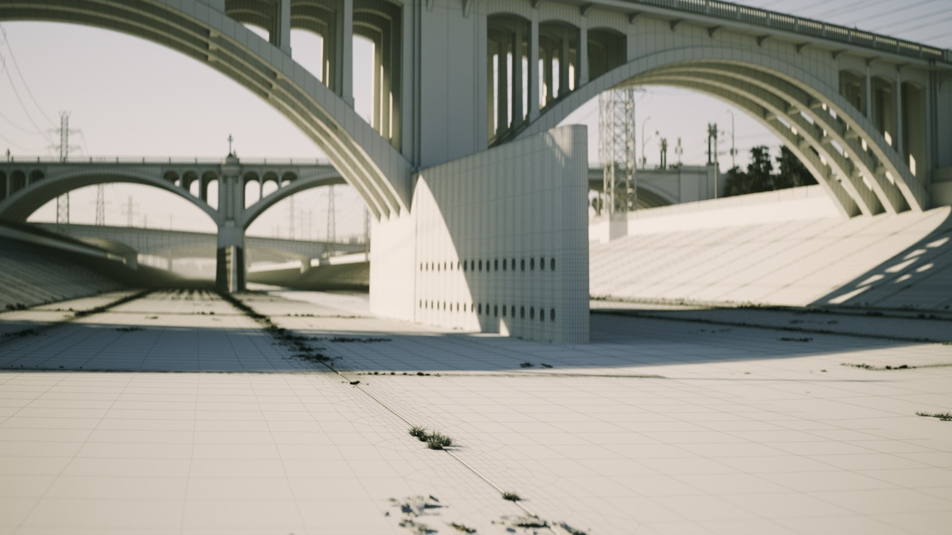 Photoreal Los Angeles River 3D Environment 3D Model - TurboSquid 1826509