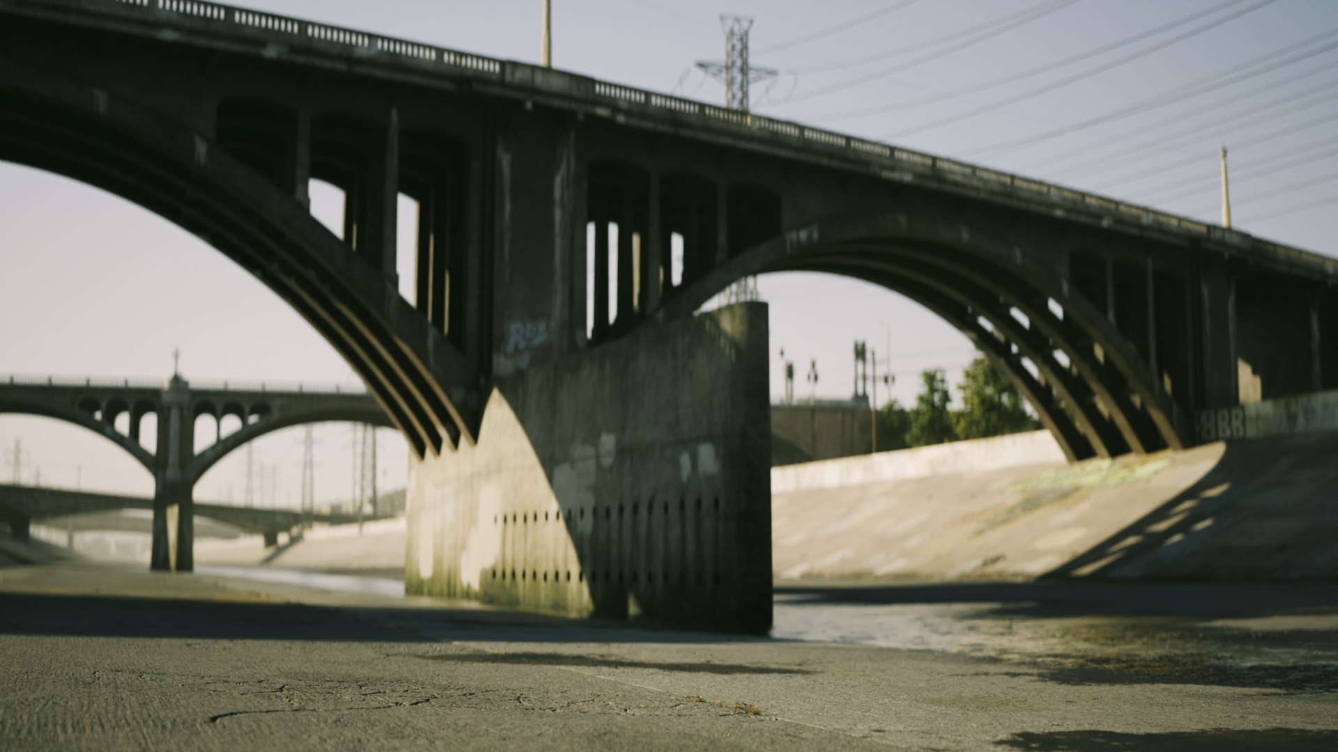 Photoreal Los Angeles River 3D Environment 3D Model - TurboSquid 1826509
