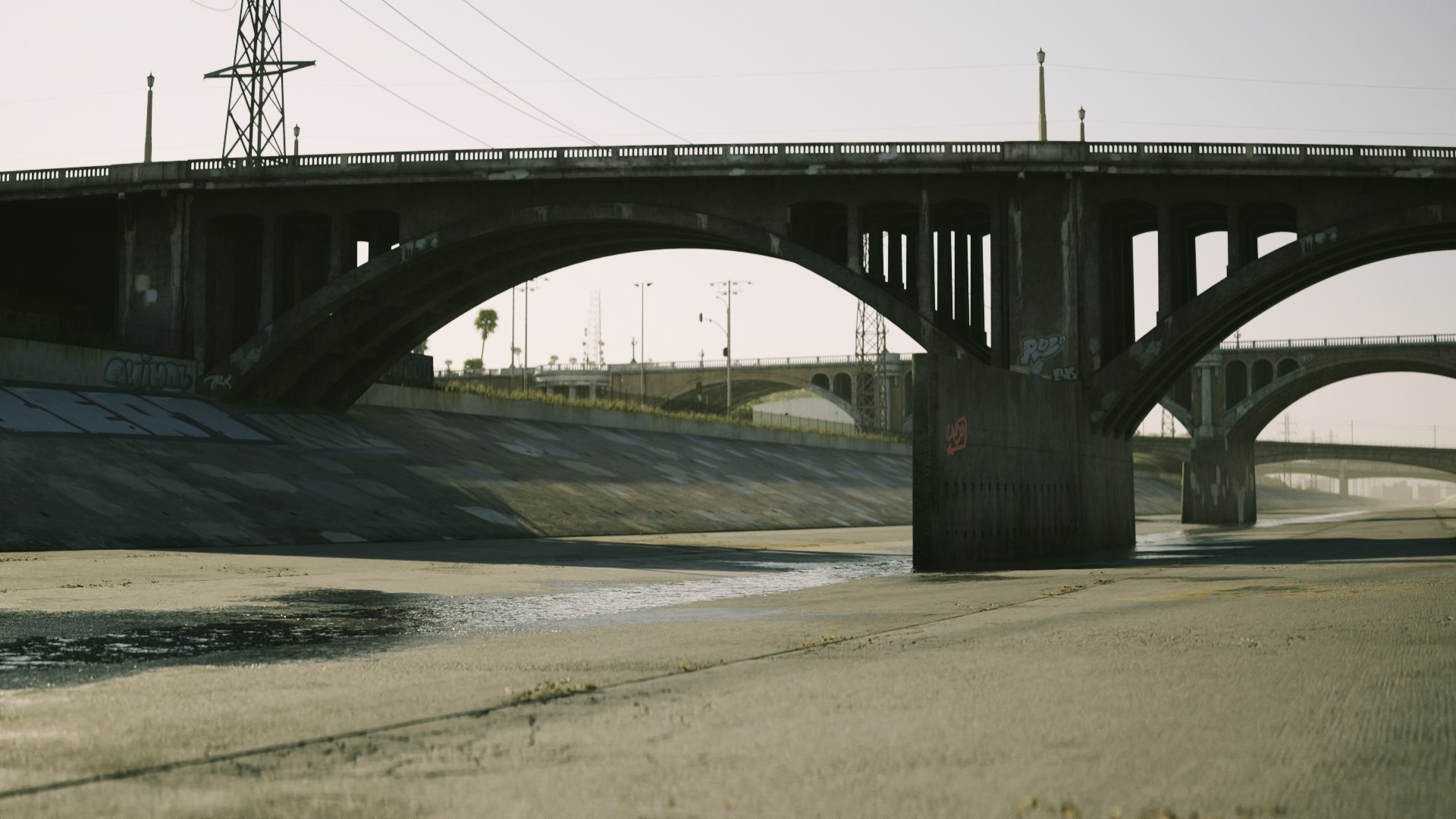Photoreal Los Angeles River 3D Environment 3D Model - TurboSquid 1826509
